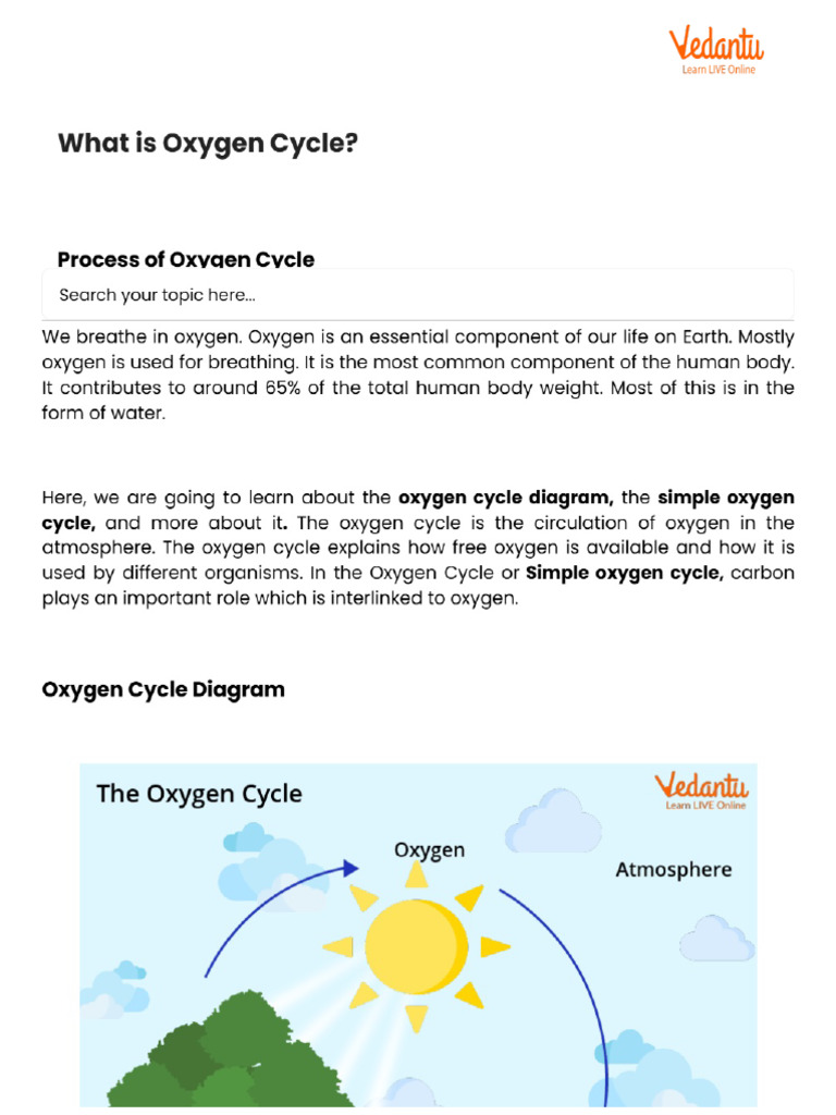 What is Oxygen Cycle_ | PDF
