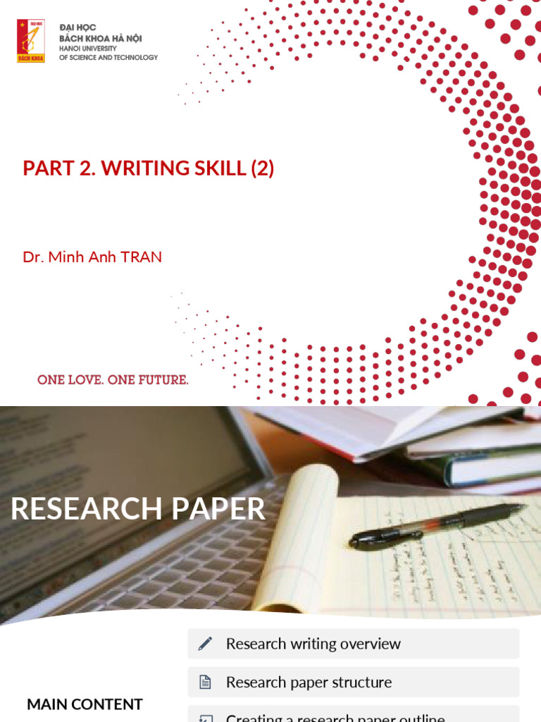 7.Part 2 Writing skill Research paper | PDF | Citation | Methodology