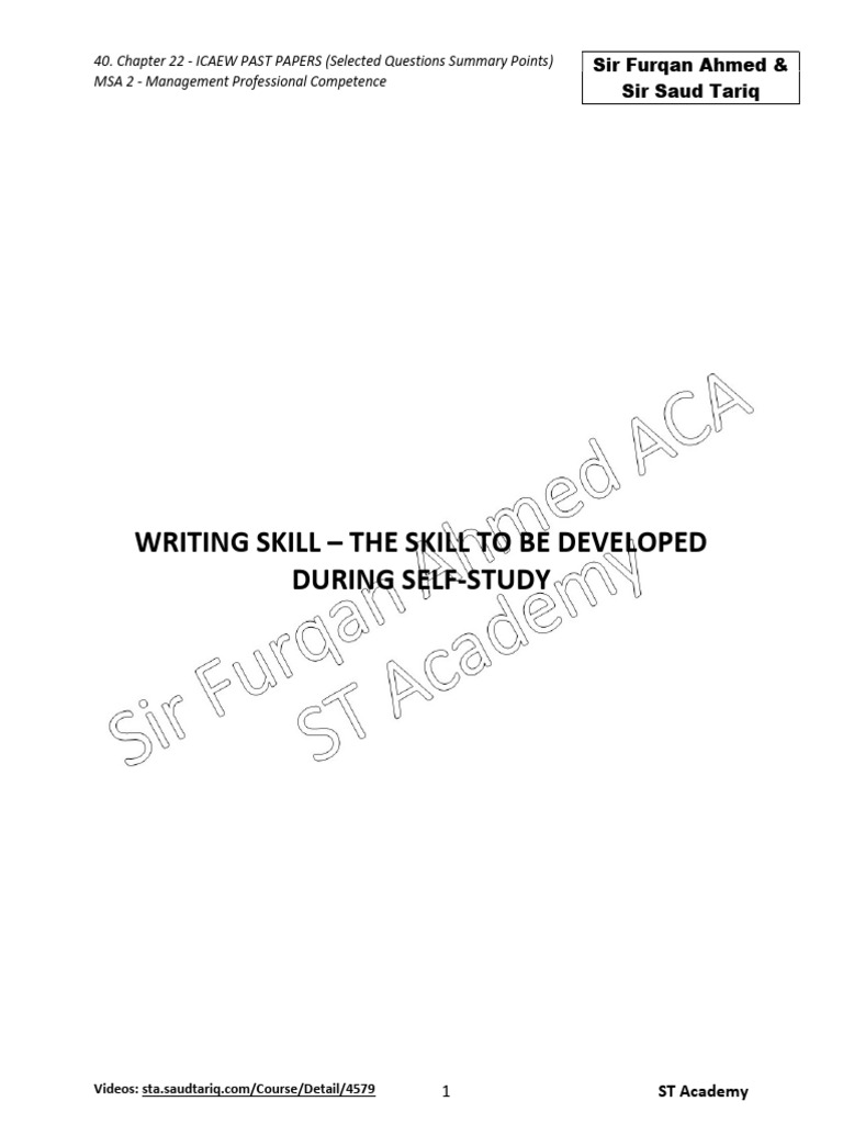 Research Work For ICAP MSA 2 Students | PDF | Information | Evaluation