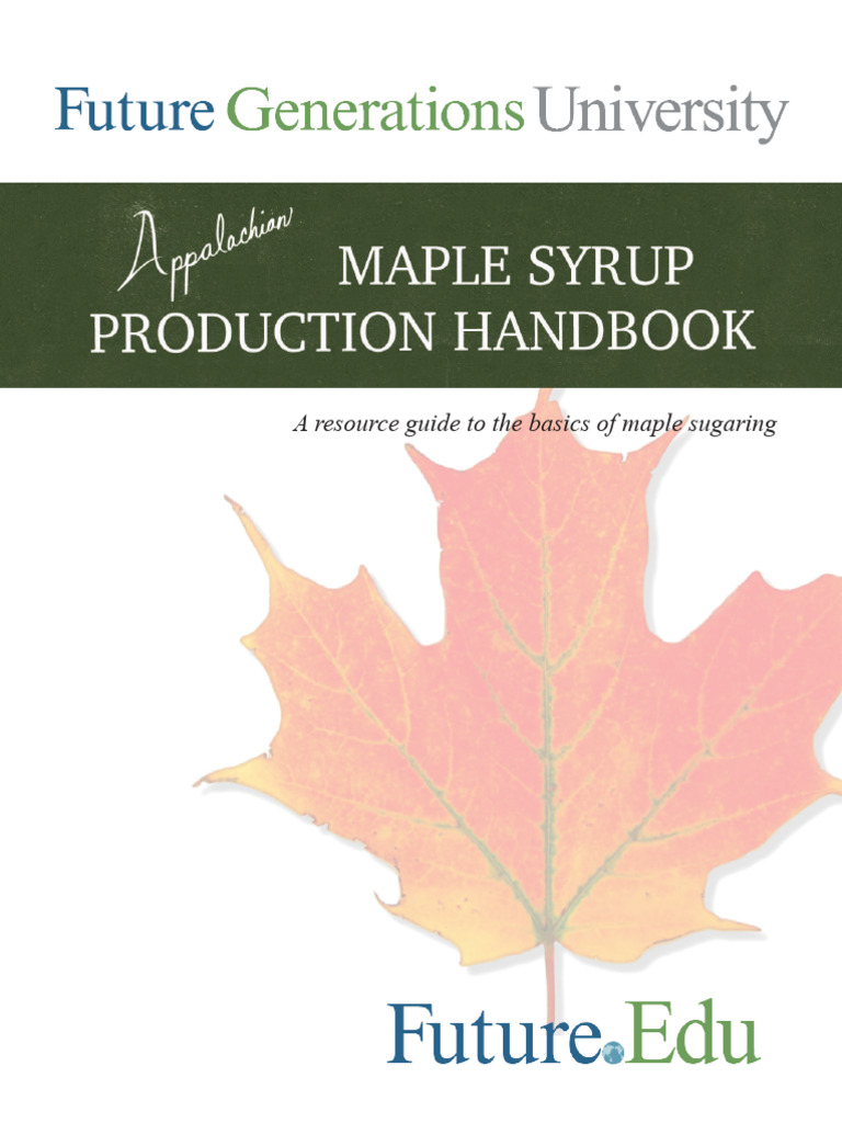 Syrup_Handbook_2020 | PDF | Maple | Trees