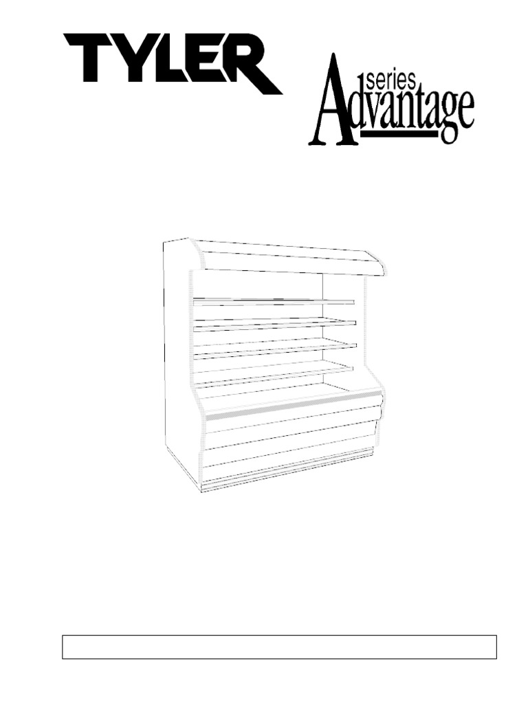 Tyler Display Case O&m 9037160 | PDF | Thermostat | Manufactured Goods