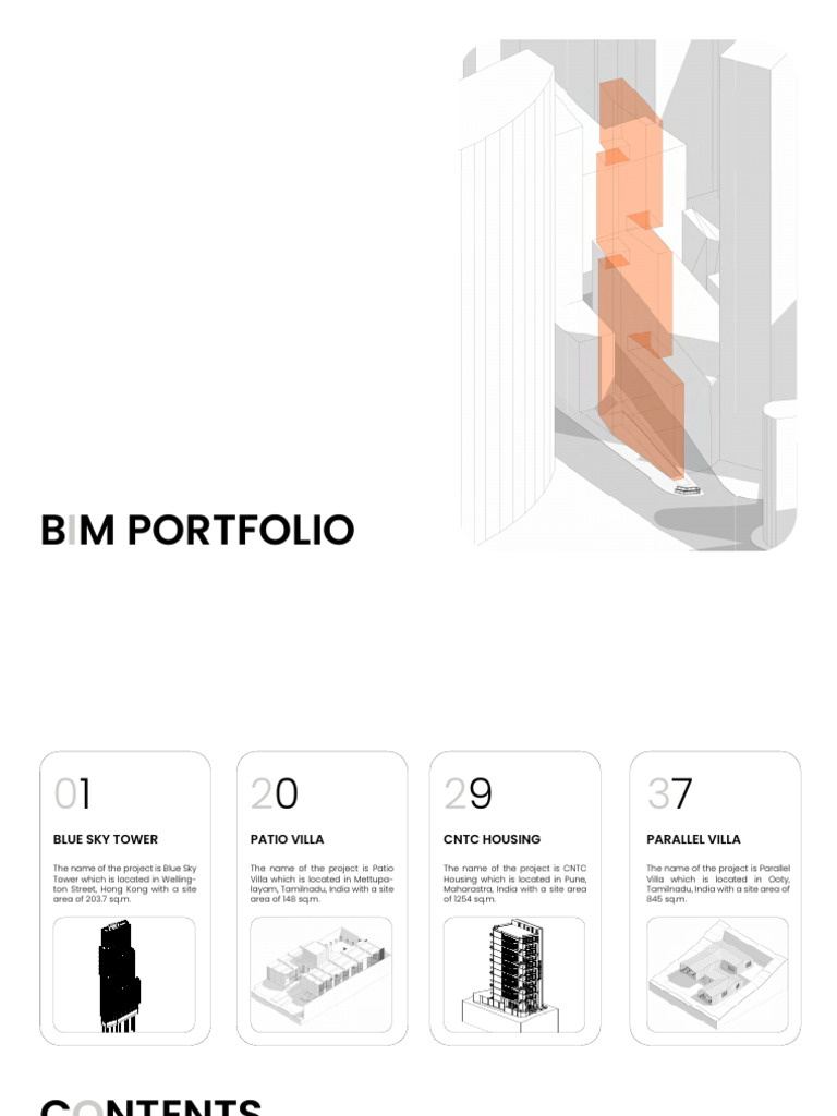 Ranith Kumar Bim Portfolio | PDF | Building Information Modeling ...