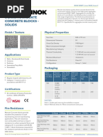 Celcon Blocks Datasheet: Grades & Specs | PDF | Wall | Structural ...