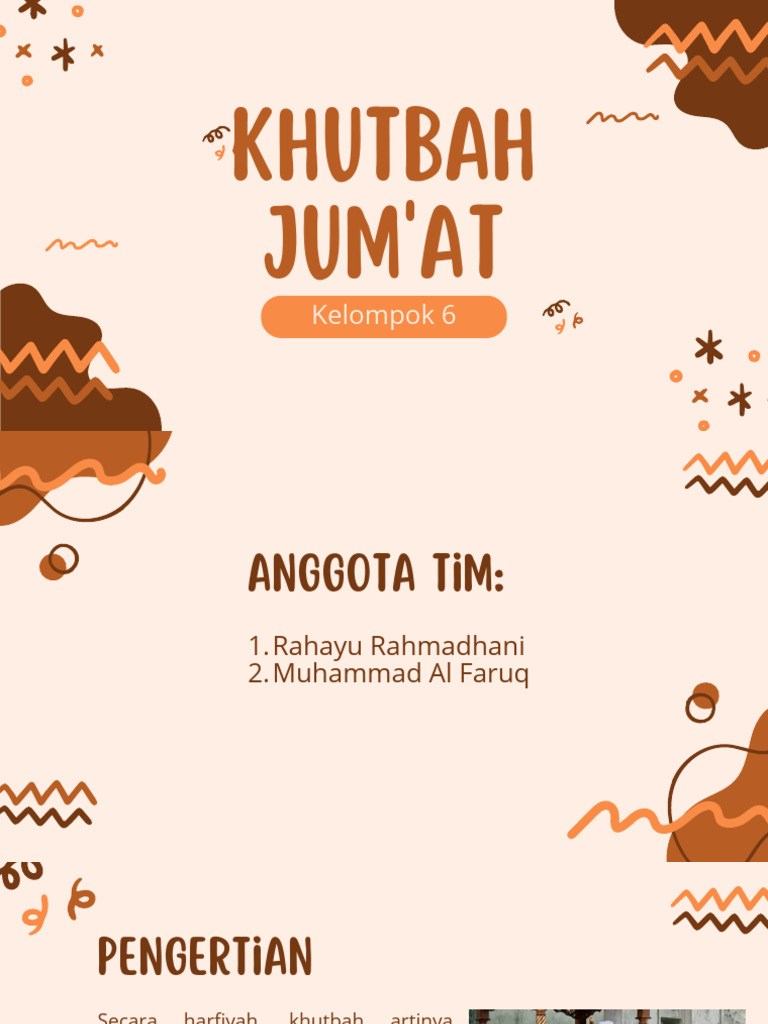 Khutbah Jum'at | PDF