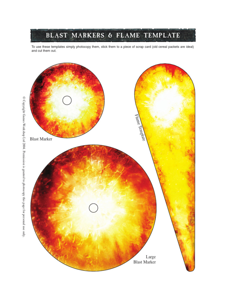 Blast Markers | PDF