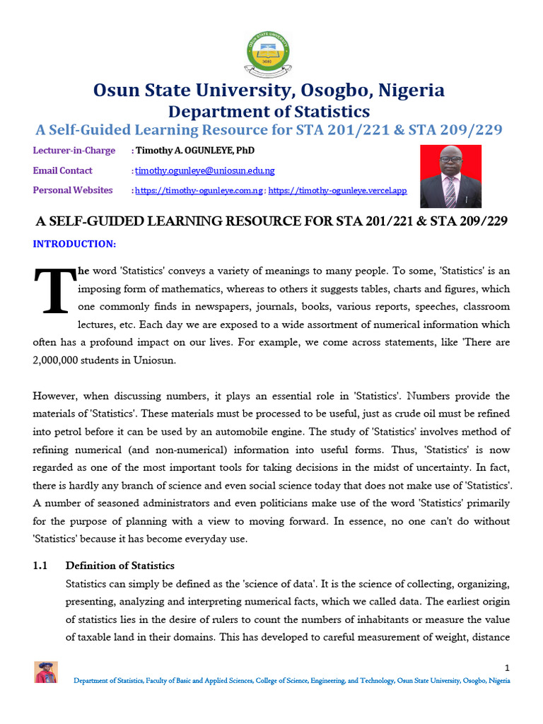 STA 221-201-229-209 MANUAL | PDF | P Value | Statistics