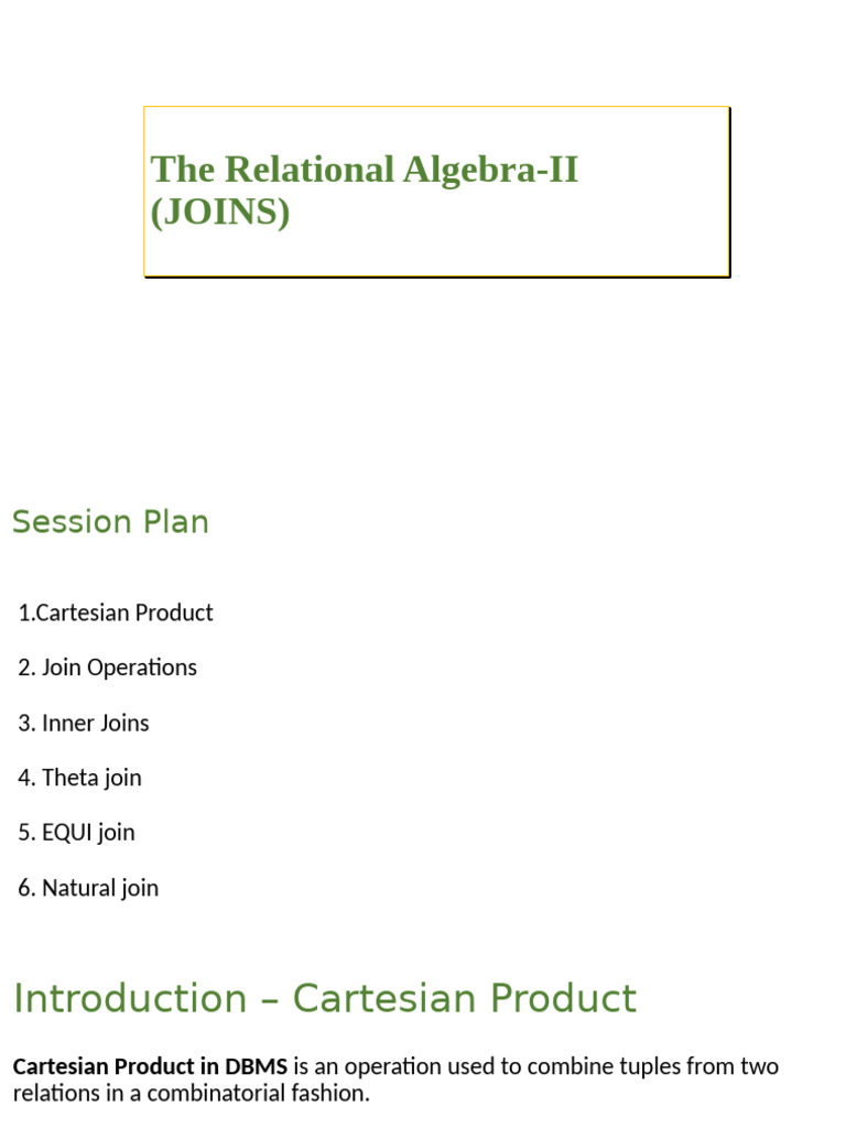 1. Unit-2-DBMS-Part-3 | PDF | Relational Model | Computer Programming