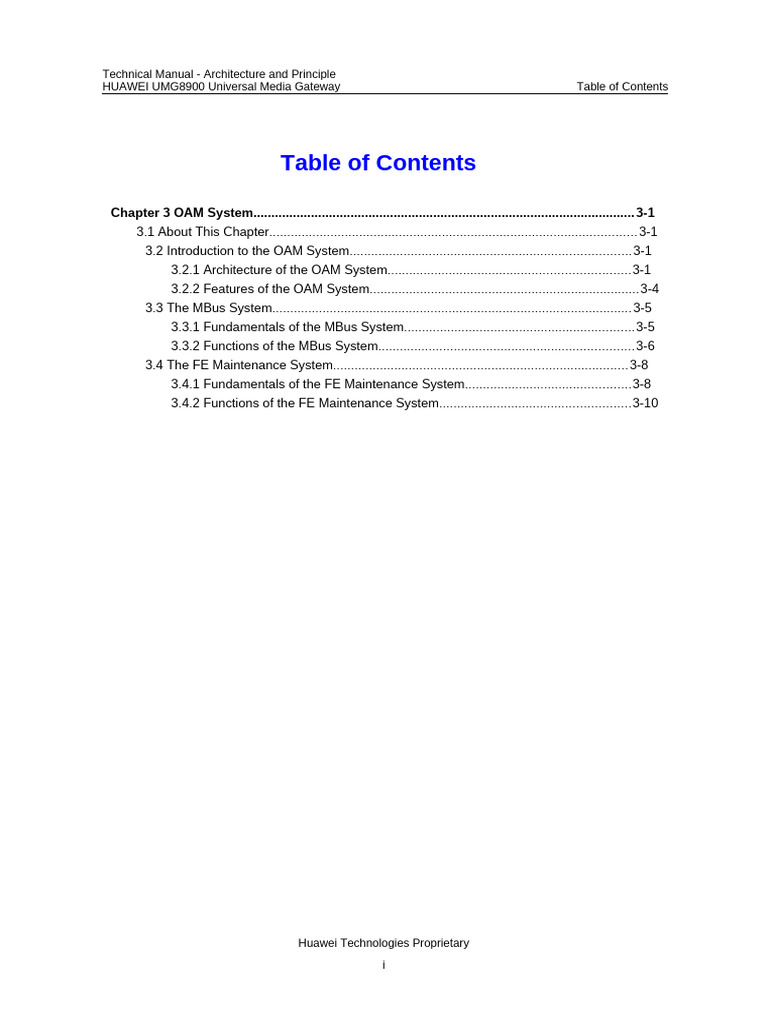 03-Chapter3 OAM System | PDF | Computer Network | Local Area Network