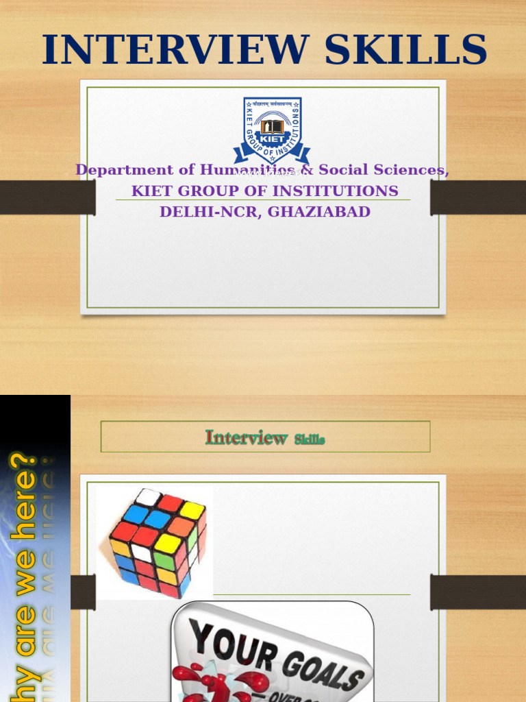 Essential Interview Skills Guide | PDF | Communication | Nonverbal ...