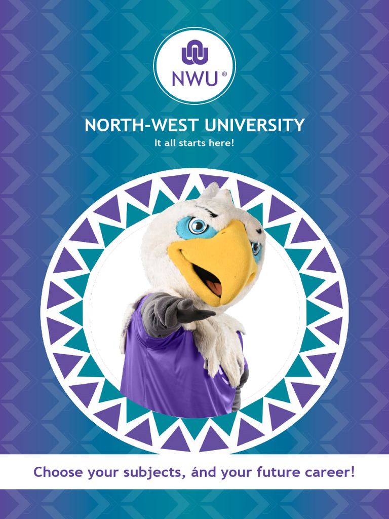 NWU Prospectus: Subject Selection Guide | PDF | University And College ...