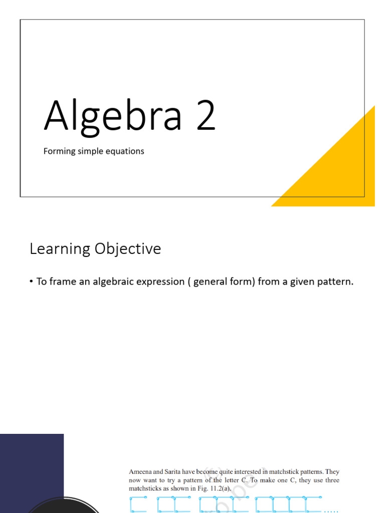 Algebra-2 | PDF | Equations | System Of Linear Equations