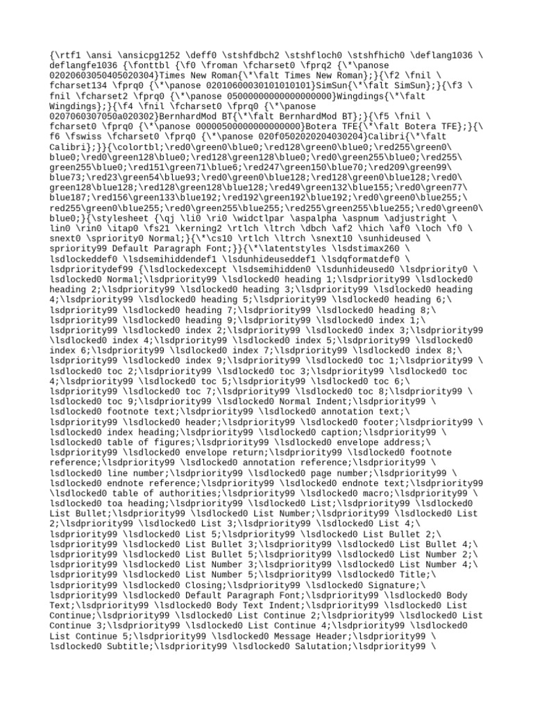 Document - RTF tp2 | PDF | Html | Hyperlink