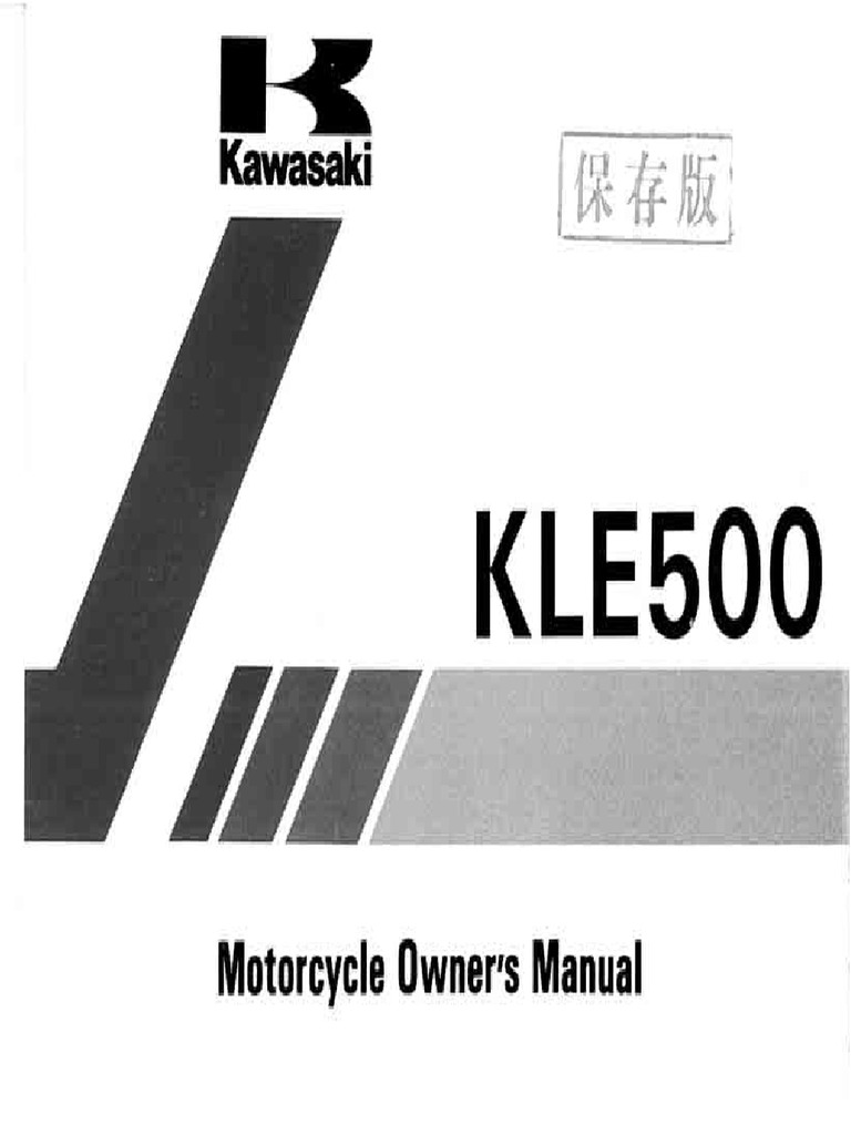 Kle 500 Manual Usuario | PDF