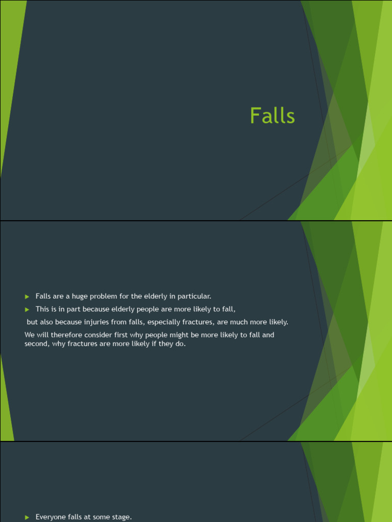 Fall | PDF | Bone | Osteoporosis