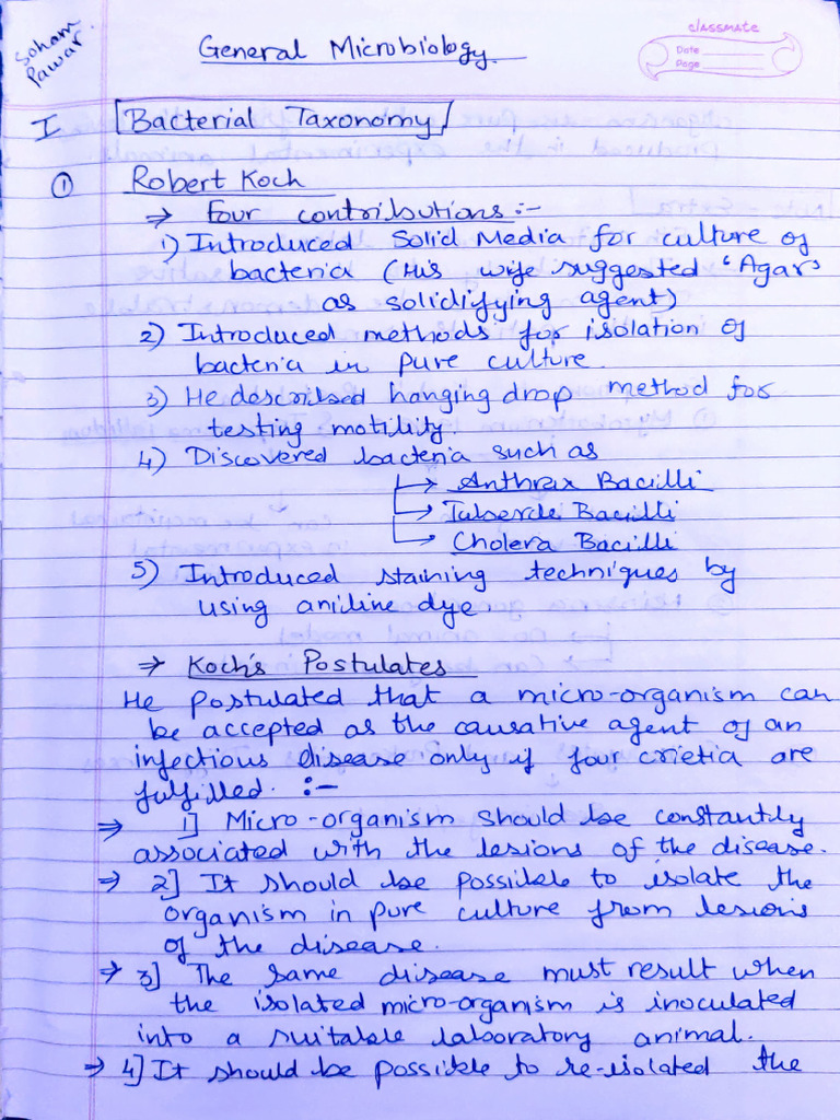 General Microbiology Part 1 | PDF