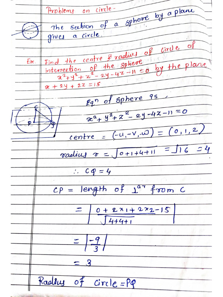 Sphere Lec -2 (1) | PDF