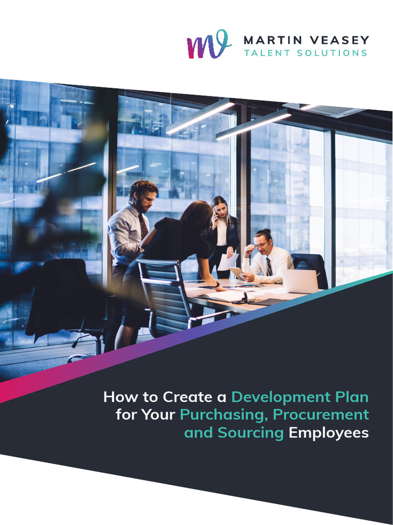 Development Plans for Procurement Teams | PDF | Recruitment | Employment