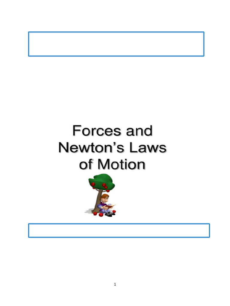 Physics Module 2 - Forces and The Laws of Motion PDF | PDF | Force ...
