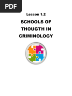 Classicism vs. Positivism in Criminology | PDF | Crime & Violence | Crimes