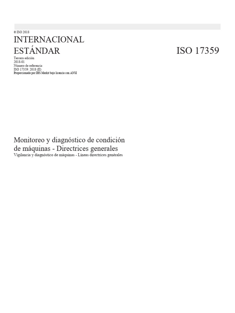 Normativa Iso 17359 Traducida Espanol | PDF | Organización internacional para la estandarización ...
