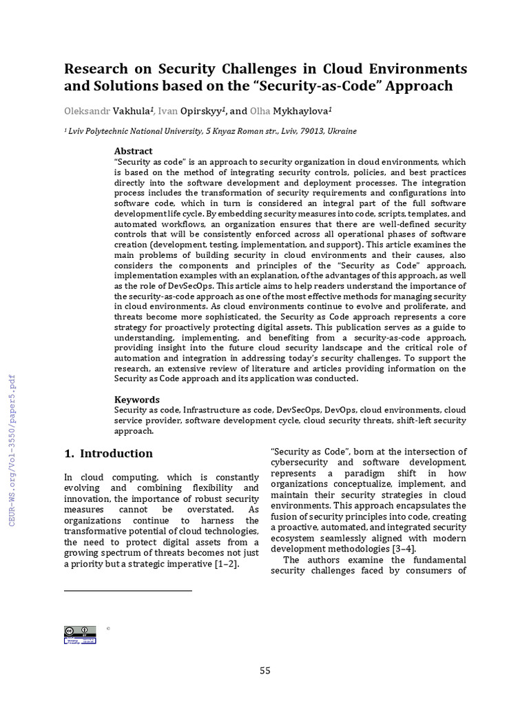 paper5 | PDF | Cloud Computing | Computer Security