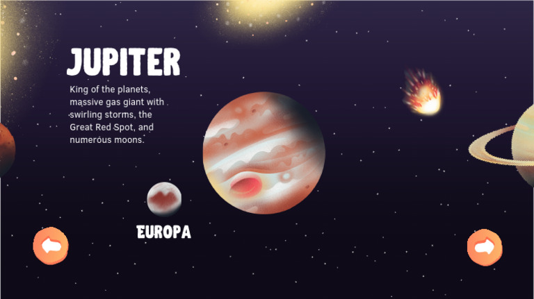 Planets in The Solar System Presentation | PDF