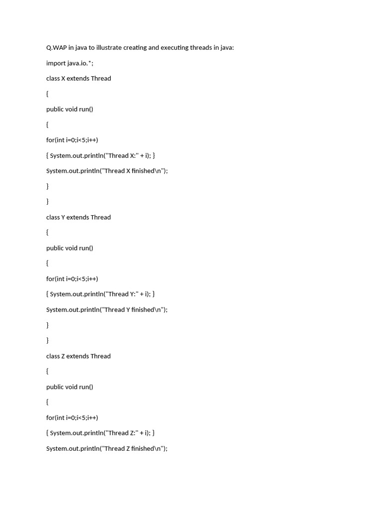 Multi Threading | PDF Multi Threading | PDF