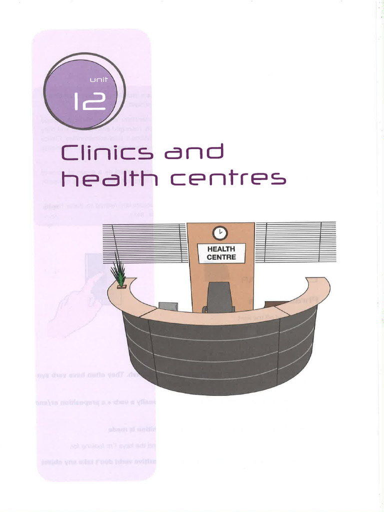 Tema 12.-Clinics and Health Centres OCR | PDF | General Practitioner ...