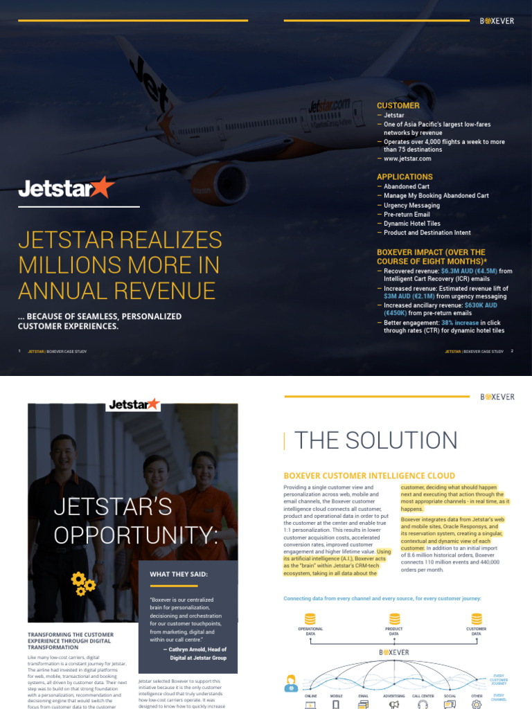 Jetstar+Case+Study_18 | PDF | Customer Experience | Human Communication