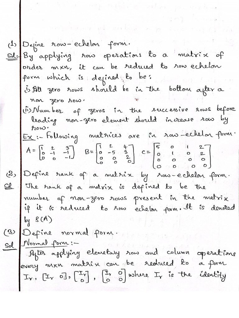 M&C Question Bank with solutions btech 1st year | PDF M&C Question Bank with solutions btech 1st year | PDF