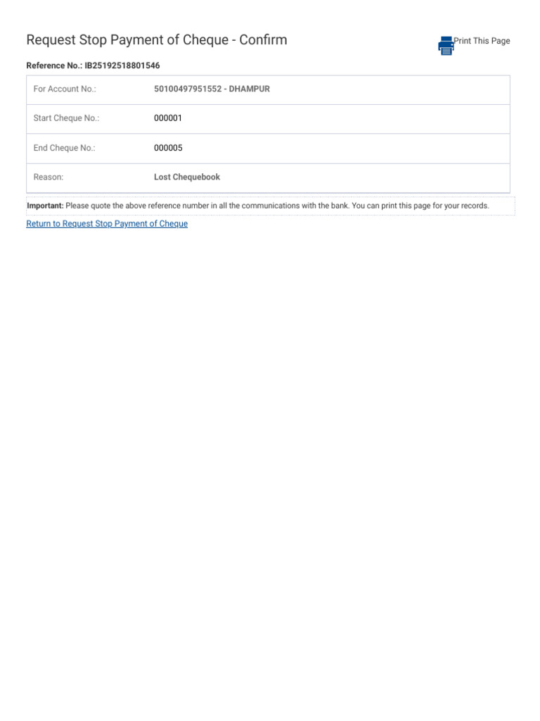 Welcome To HDFC Bank NetBanking | PDF