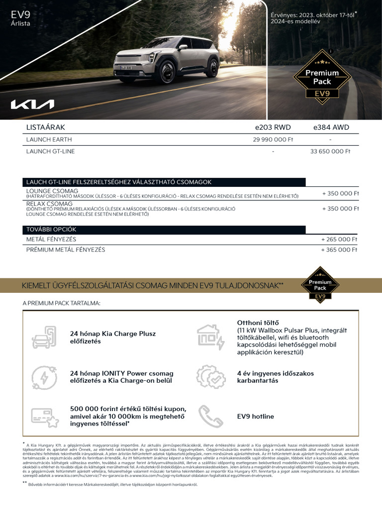 Kia Ev9 Arlista | PDF