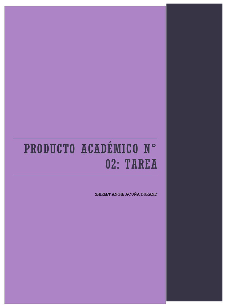 Producto Académico #02: TAREA: Sentencia Del Pleno Jurisdiccional Del Tribunal Constituciona L ...