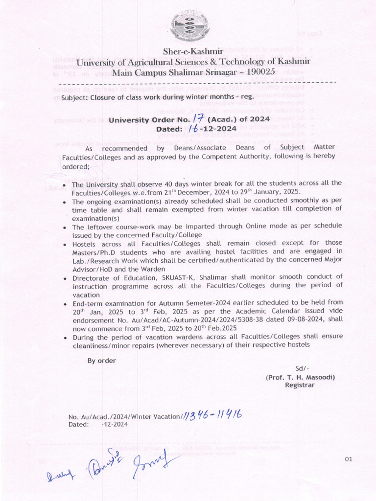Winter Vaccation | PDF