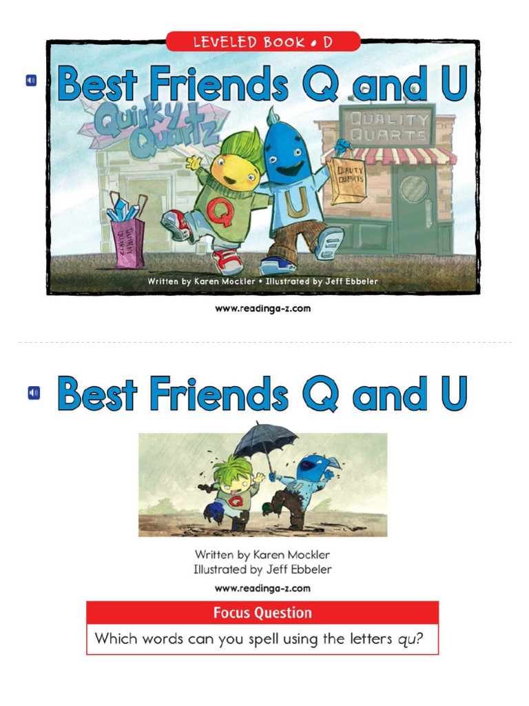 Best friends Q and U | PDF
