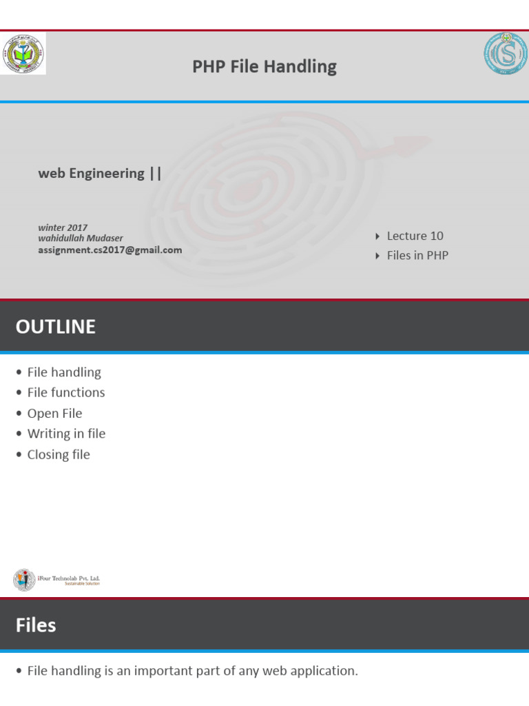 10 PHP Lecture | PDF