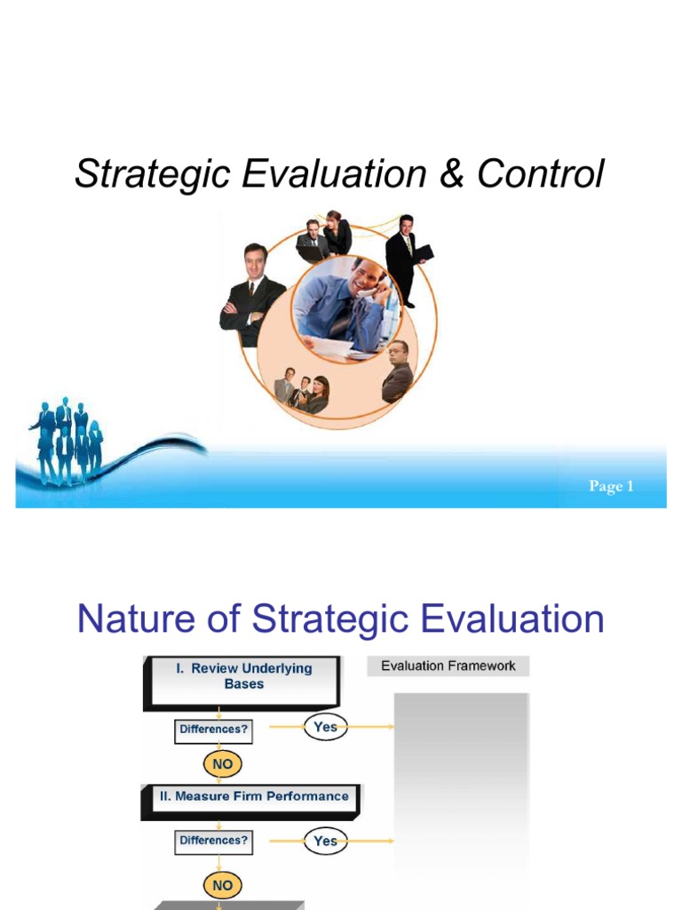 Strategic Evaluation and Control - Asif | PDF | Strategic Management ...