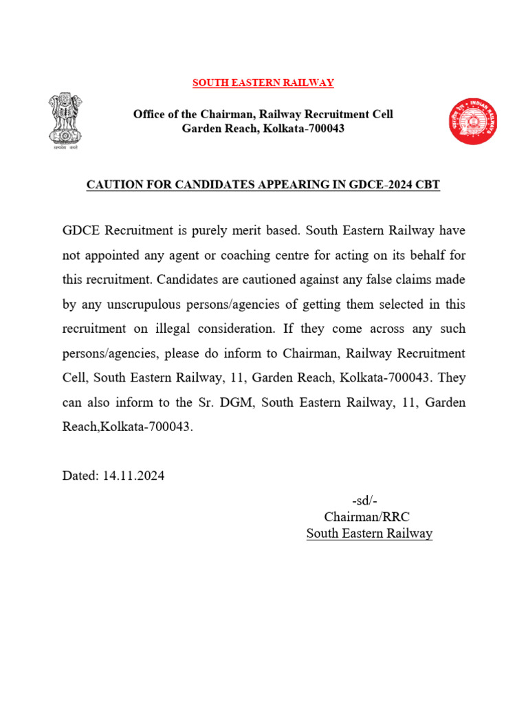 Caution Notice PDF | PDF