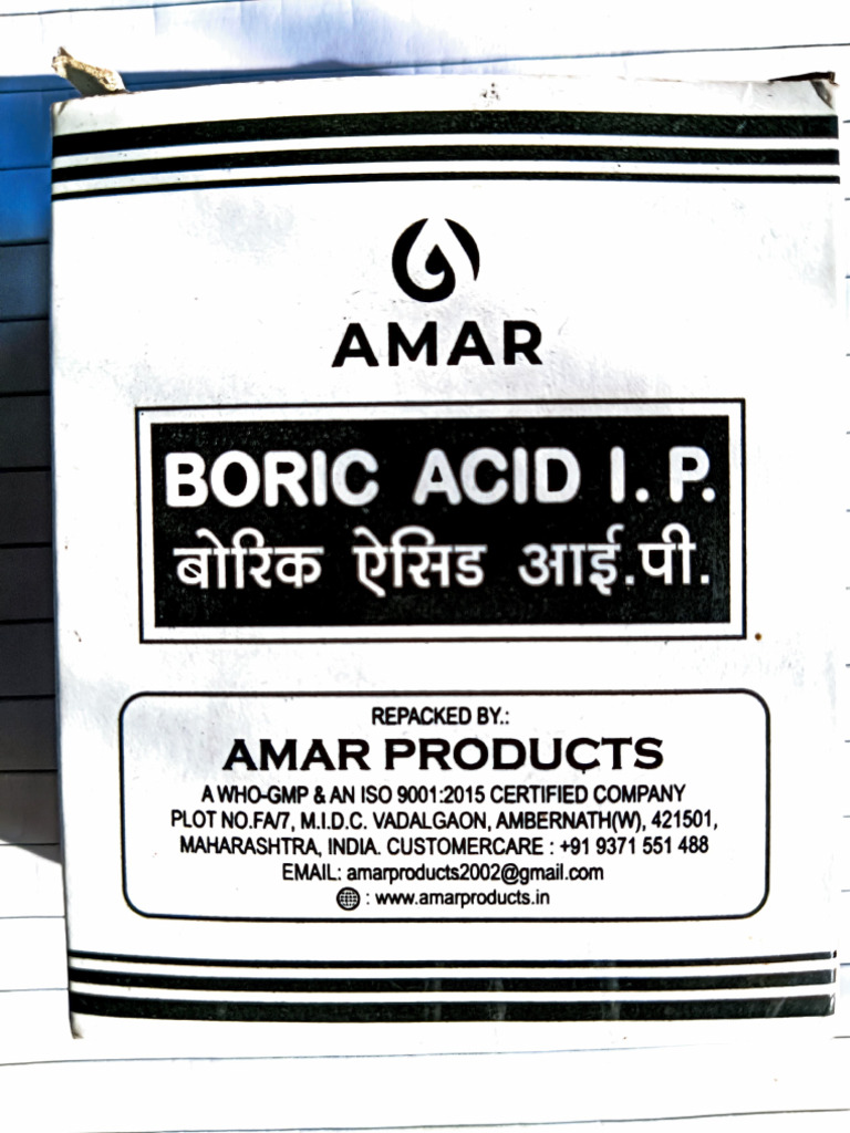 Boric Acid IP Powder | PDF