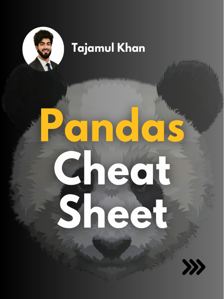 Pandas Cheat Sheet Serves | PDF | Data | Computer Data