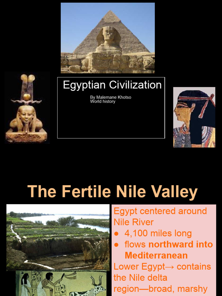 Egyptian Civilization | PDF | Ancient Egypt | Egyptian Hieroglyphs