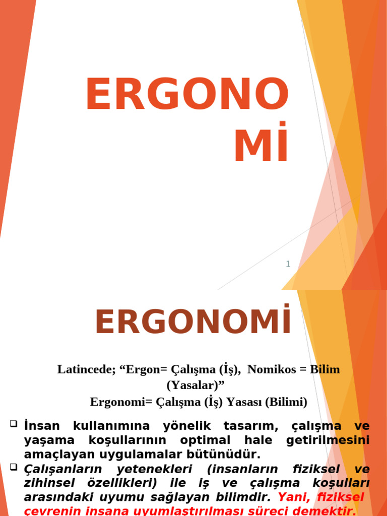 8- Ergonomi | PDF