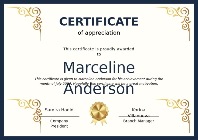 July 2024 Achievement Award | PDF