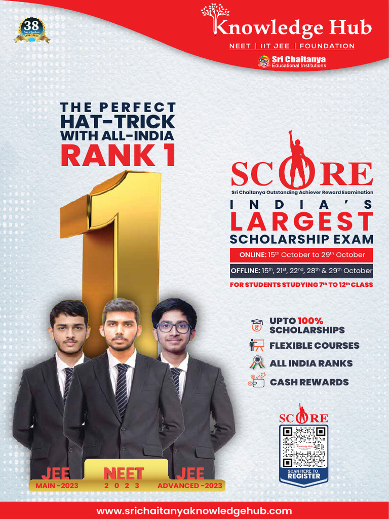 Score Brochure Low | PDF | Tests | Standardized Tests