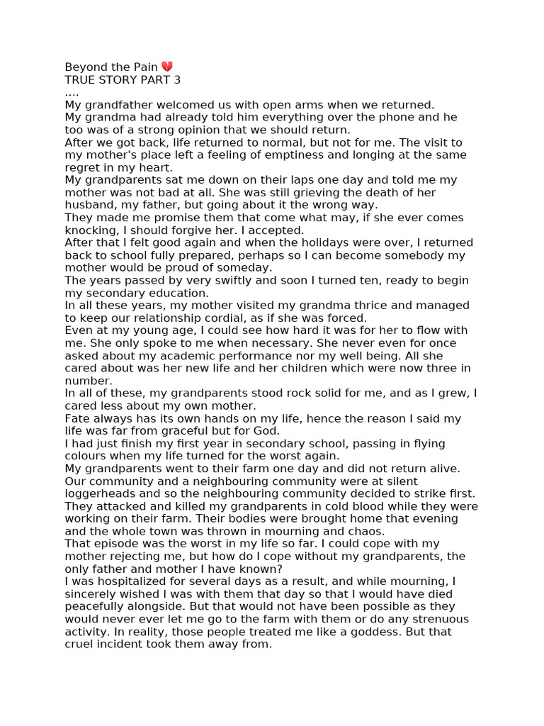 Beyond the Pain 3 | PDF