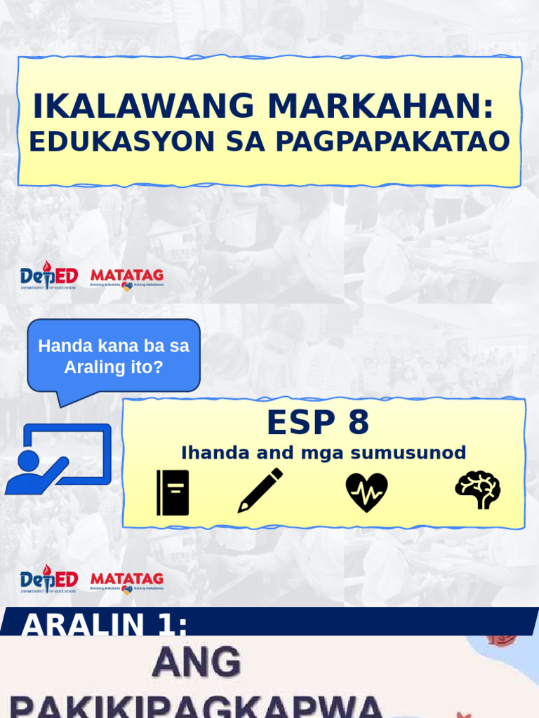 q2 Aralin 1 Pakikipagkapwa | PDF