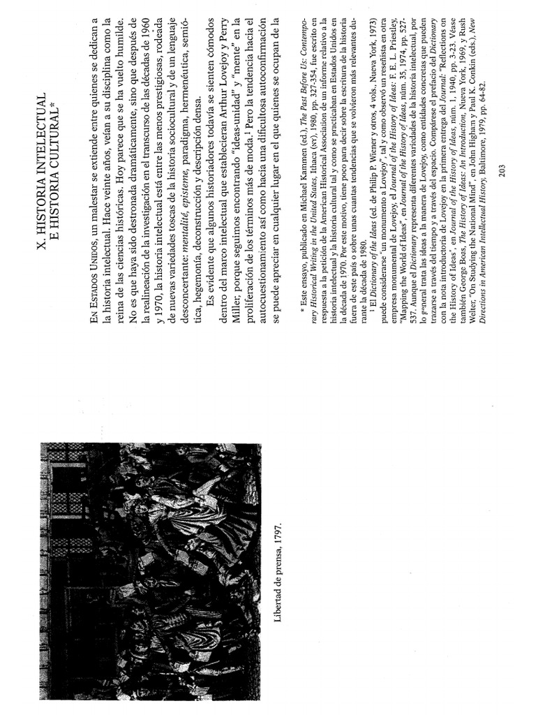 10 DARNTON, Robert. Historia Cultural e Historia Intelectual | PDF