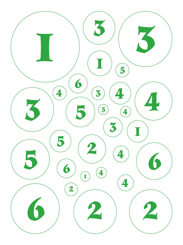 Number Circles | PDF