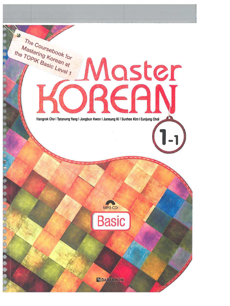 Master Korean PDF Free | PDF