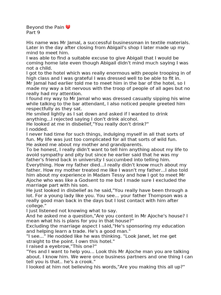 Beyond the Pain 9 | PDF